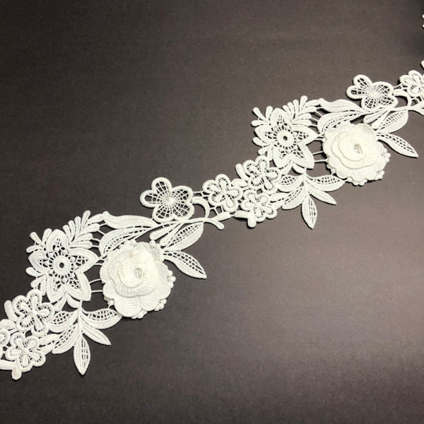 Gardenery Off-white Milky Lace – Carchop Need